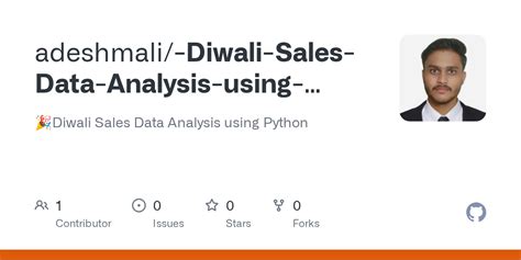 Github Adeshmali Diwali Sales Data Analysis Using Python 🎉diwali