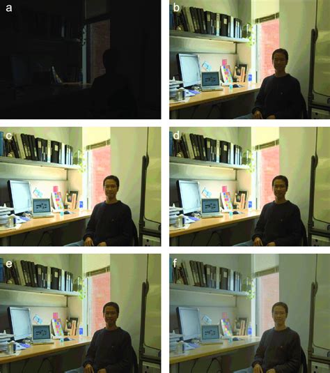 Comparison Of The Proposed Algorithm With Different Contrast