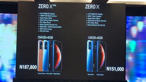 Infinix Zero X And Zero X Pro Are Up For Sale In Nigeria Starts At N151 000 367 Gizmochina