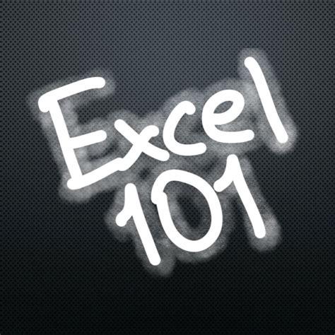 Excel 101 Youtube