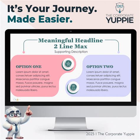 side by side 2 option morph the corporate yuppie