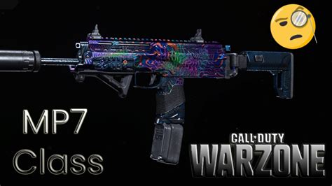 My Mp7 Class In Warzone Call Of Duty Youtube