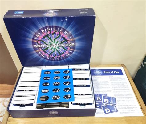 Who Wants To Be A Millionaire Board Game Tv Show 2000 By Pressman On