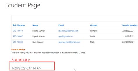 Display Current Date And Time On Power Portal Page Softchief Learn