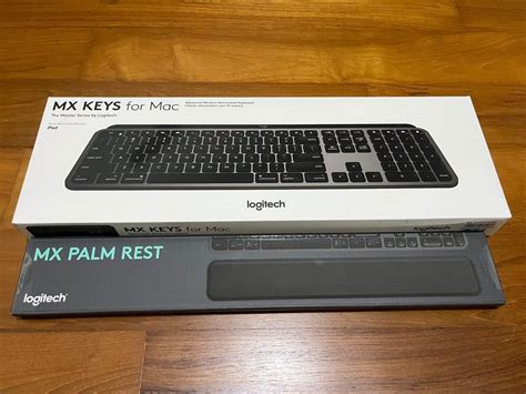Logitech MX Keys Keyboard For Mac And Windows Free MX Palm Rest Computers Tech Parts