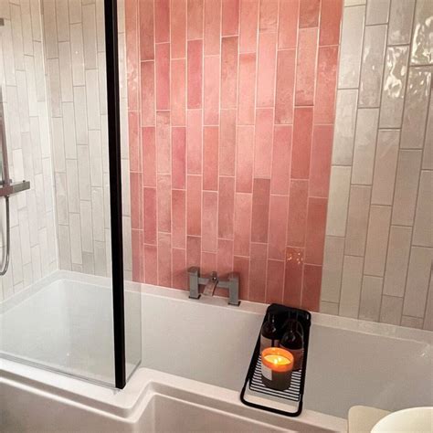 Shower Tile Brick Pattern
