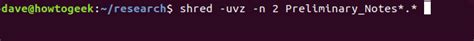 How To Securely Delete Files On Linux