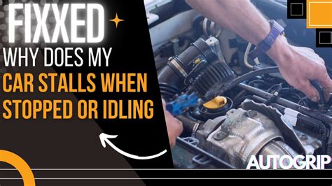 Fix Poor Idling & Stalling In Easiest Way - YouTube