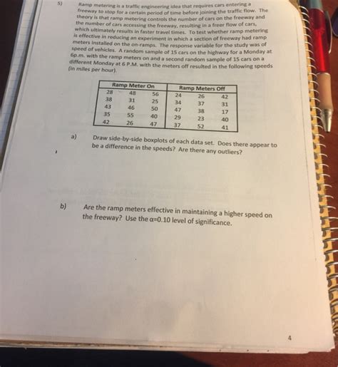 Solved Ramp Metering Is A Traffic Engineering Idea That