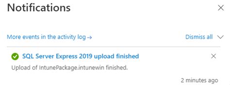 how to install sql server 2019 express from intune labdemo