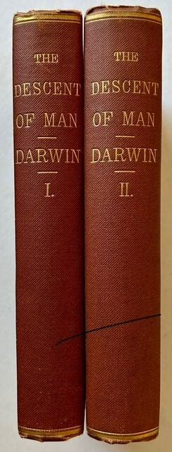 The Descent Of Man And Selection In Relation To Sex 2 Volumes Charles Darwin