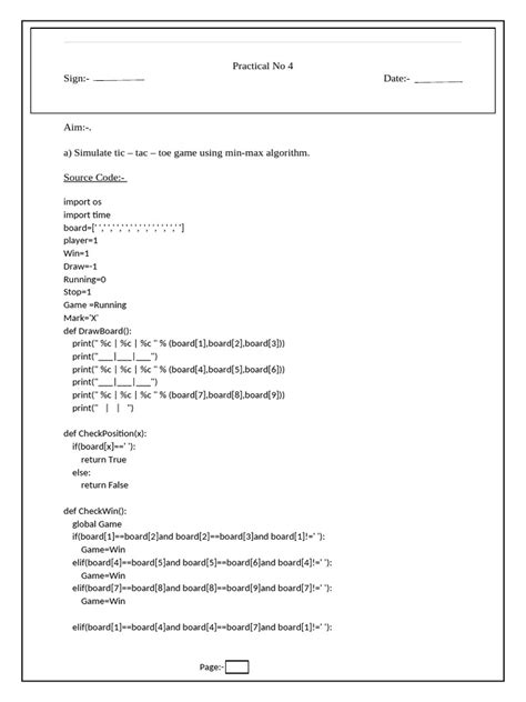 Practical No 4 Pdf