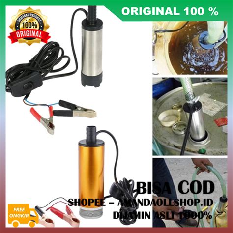 Jual Pompa Air Listrik Portable Pompa Air Celup Mini Portable 12v Diesel Pump Mini Oli Minyak