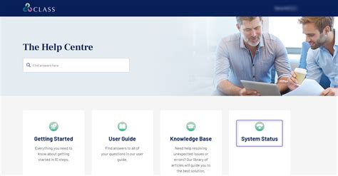 Class System Status Page Class Support