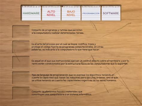 Conceptos De Programacion Match Up