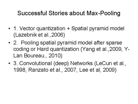 a theoretical analysis of feature pooling in visual