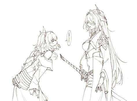 Acheron And Cyrene Honkai And 1 More Drawn By Yuka Pixiv38407039