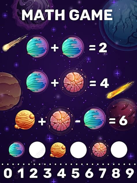 Jogo De Matemática Modelo Para Download Gratuito No Pngtree