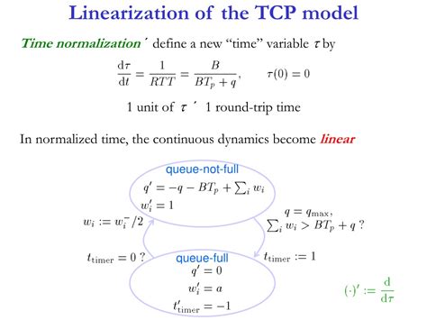 Ppt Hybrid Modeling Of Tcp Congestion Control Powerpoint Presentation