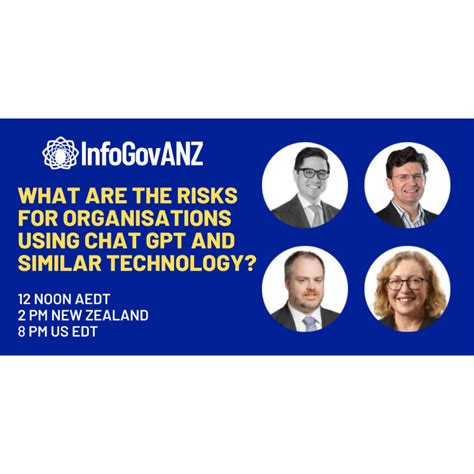 What are the risks for organisations using Chat GPT and similar ...