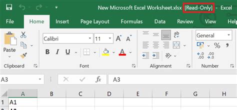 Open A Microsoft Excel Spreadsheet Xlsx File As Read Only