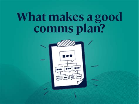 What Makes A Good Comms Plan