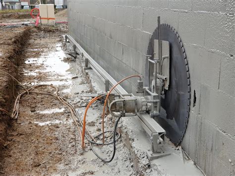 Sciage Beton Rennes Scies Diamanté Découpe Mur Percement Création