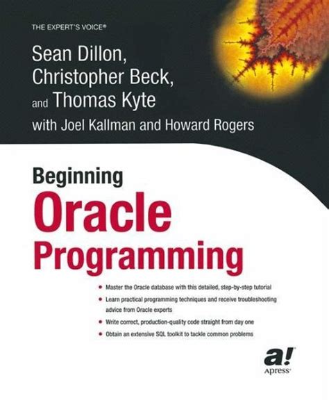 Beginning Oracle Programming Von Sean Dillon Christopher Beck Thomas
