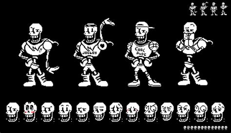 [undertale] Papyrus V4 Sprite By Ellistandarbros On Deviantart