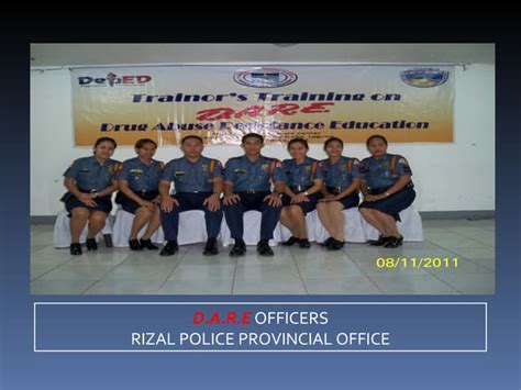 Dare Program Presentation Ppt