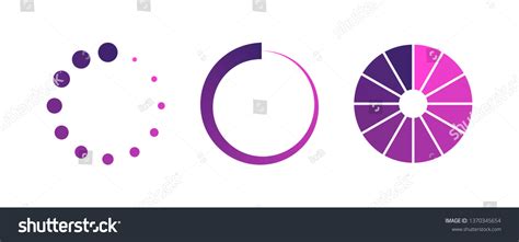 Buffer Loader Preloader Isolated Loading Icon เวกเตอร์สต็อก ปลอดค่า
