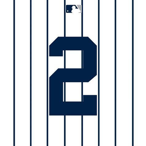 Derek Jeter Number 2 Jersey