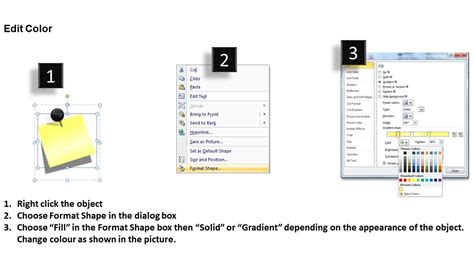 post it notes style 4 powerpoint presentation slides ppt images