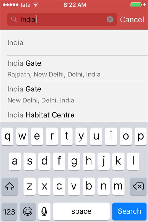 Google Maps Change UISearchBar TextColor Not Working Stack Overflow