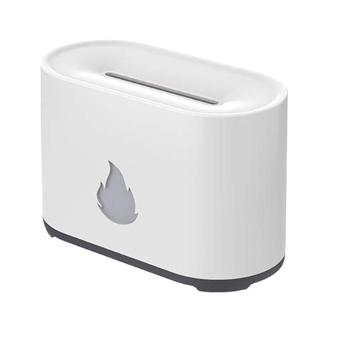 Dengmore Aromatherapy Cool Mist Humidifier Simulated Flames Light Quiet Aroma Diffuser