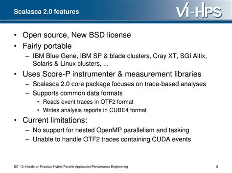 Ppt Automatic Trace Analysis With Scalasca Powerpoint Presentation