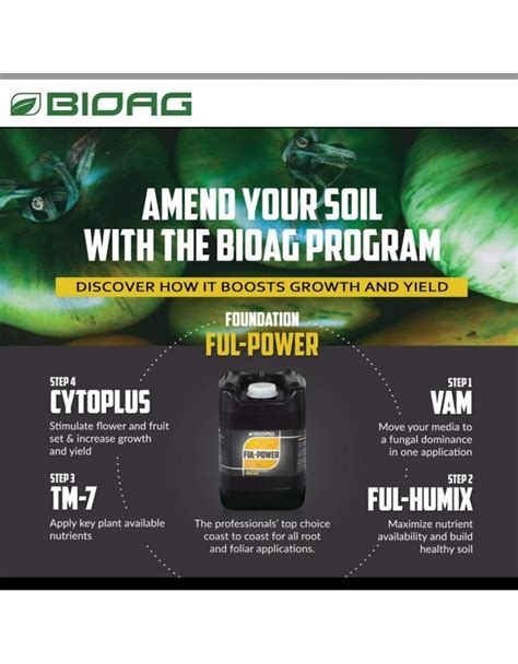 Bioag Ful Power Liquid Organic Humic Acid Amendment Ful Power
