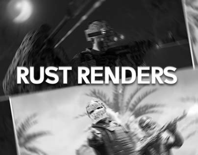 Rust Game Blender Projects Photos Videos Logos Illustrations And Branding Behance