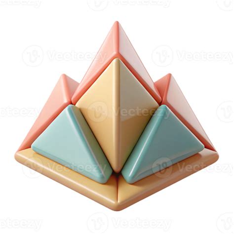 Pristine Bohemian Symmetrical Arrangement Of Triangles Clean Lines Single Weight Stroke Flat