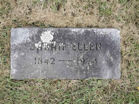 Sarah Ellen Terwilliger 1842 1924 Find A Grave Memorial