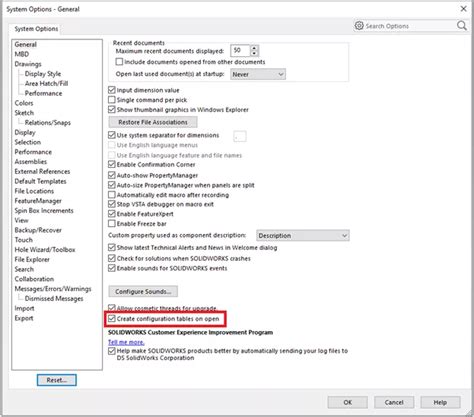 Solidworks Configuration Publisher Create Configuration Tables
