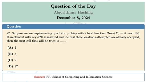 Gate2025 Gatecse Gateexam Dailydose Questionoftheday