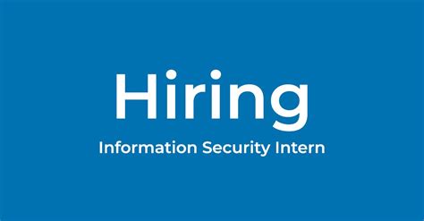 Hiring Infosec Informationsecurity Internship Lucknow Rohan Agarwal