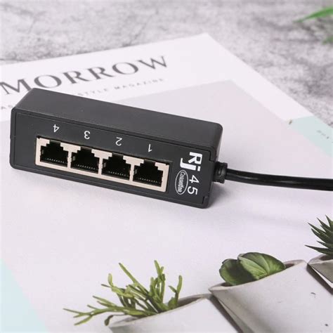 Jual 1 To 4 Rj45 Network Extender Ethernet Splitter Network Ipi Di Seller Cullen Darrel