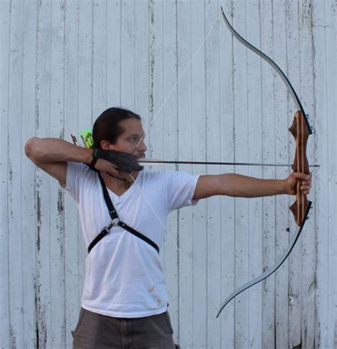 How To Make A Recurve Bow And Arrow