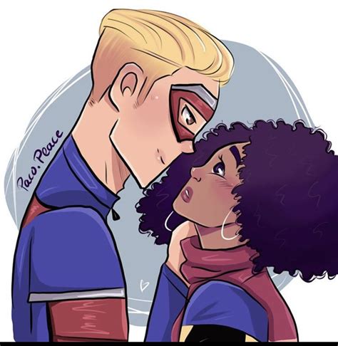 Kiss Kiss Kiss Cute Couple Art Henry Danger Nickelodeon Old Disney Channel