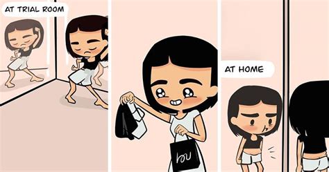 35 Comics By This Artist That Capture Daily Issues Most Girls