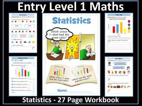 Statistics AQA Entry Level Maths Inspire And Educate By Krazikas