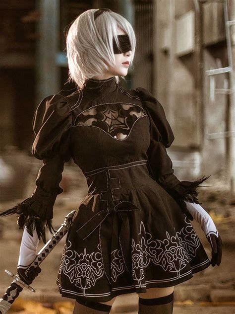 Game 2b Cosplay Costume Yomorio