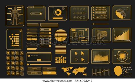 hi tech health bar ui photos and images shutterstock